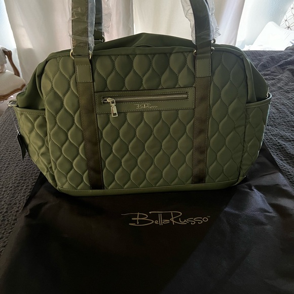Bella Russo | Bags | Bella Russo Quilted 8 Weekender Bag New With Tags ...